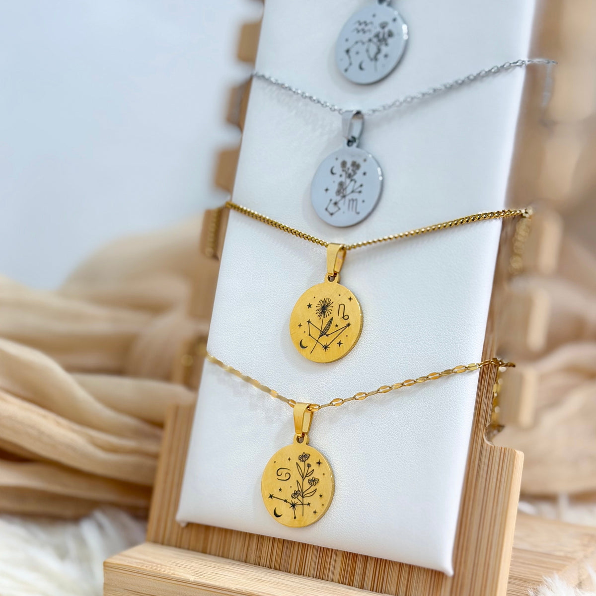 Zodiac Disc Necklace – Marilag Accessories PH